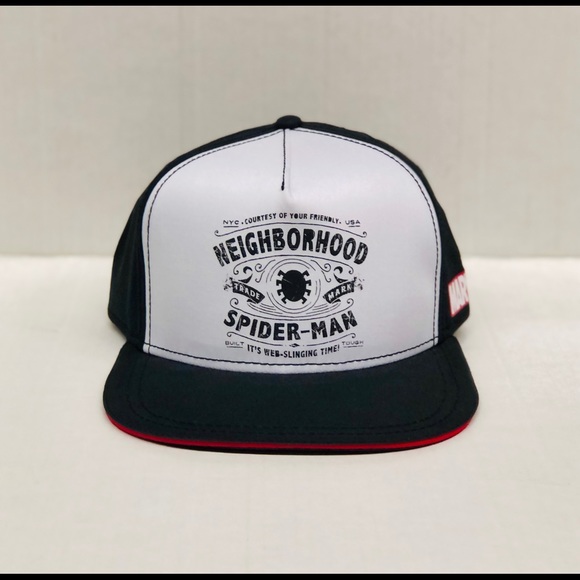 Marvel | Accessories | Mens Spiderman Snapback Hat | Poshmark